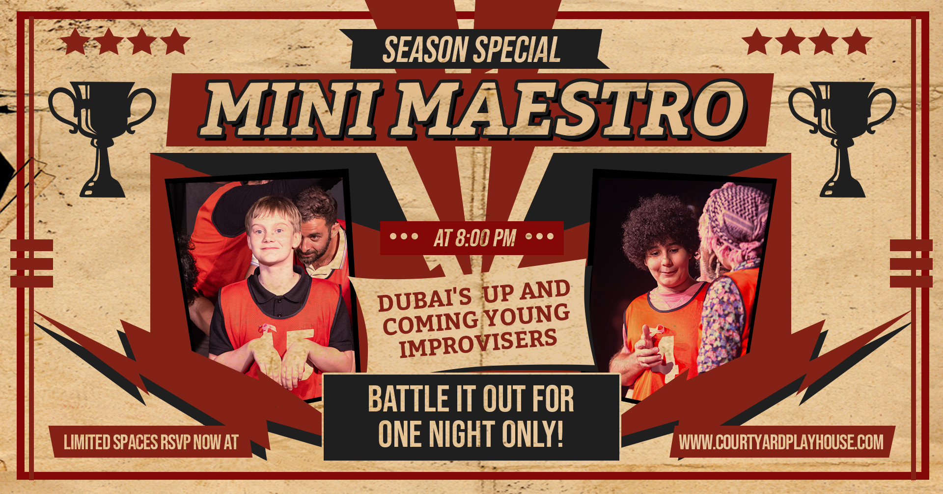 MINI-MAESTRO TUE 4 NOV 2025 - Courtyard Playhouse