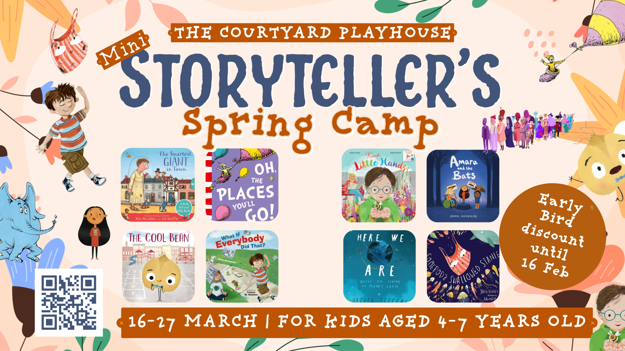 Mini Storytellers Spring Camp 2026 Morning Sessions Week 1 & 2 Package